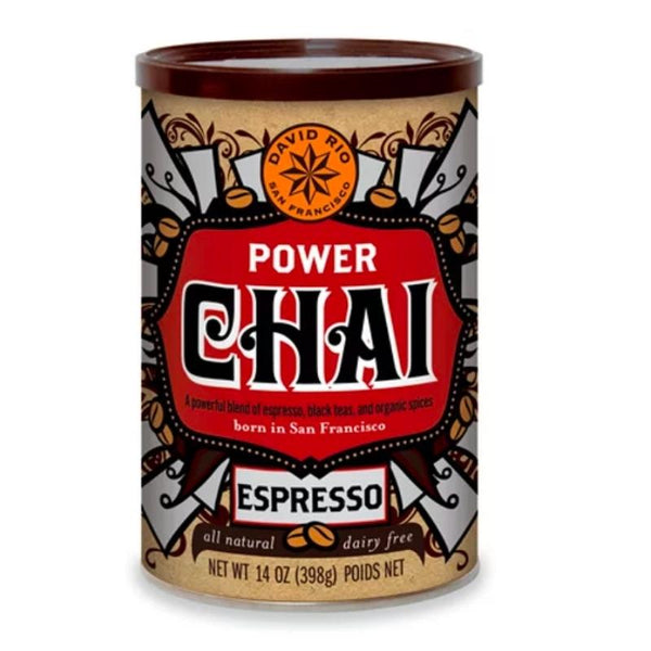 David Rio Etiquetado "Power Chai Espresso" - Adele Originals